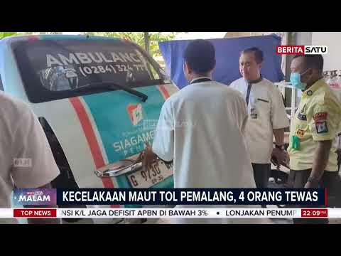 Kecelakaan Maut Kendaraan Pemudik di Tol Pemalang, 4 Tewas #Beritasatu