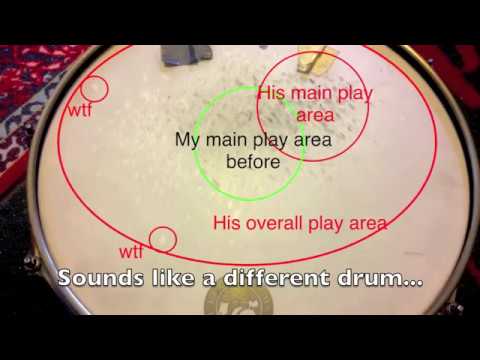 One Way to Get a Good Snare Sound (How to Hit a Snare) - YouTube
