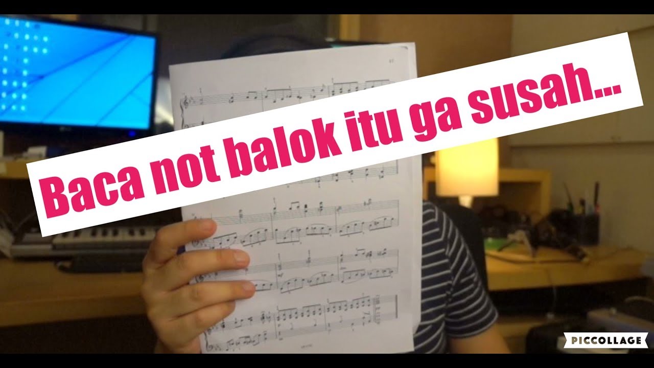 Cara Mudah Baca Not Balok - YouTube
