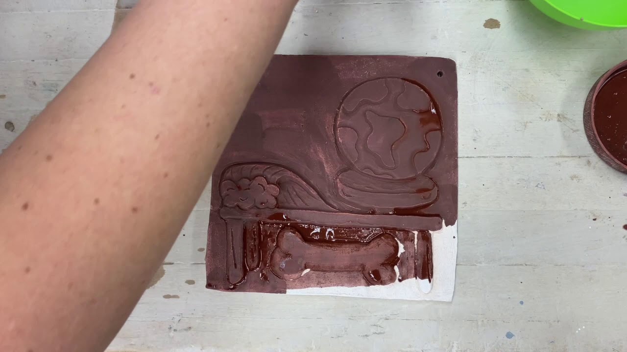 Identity Tile- Red Oxide Wash - YouTube