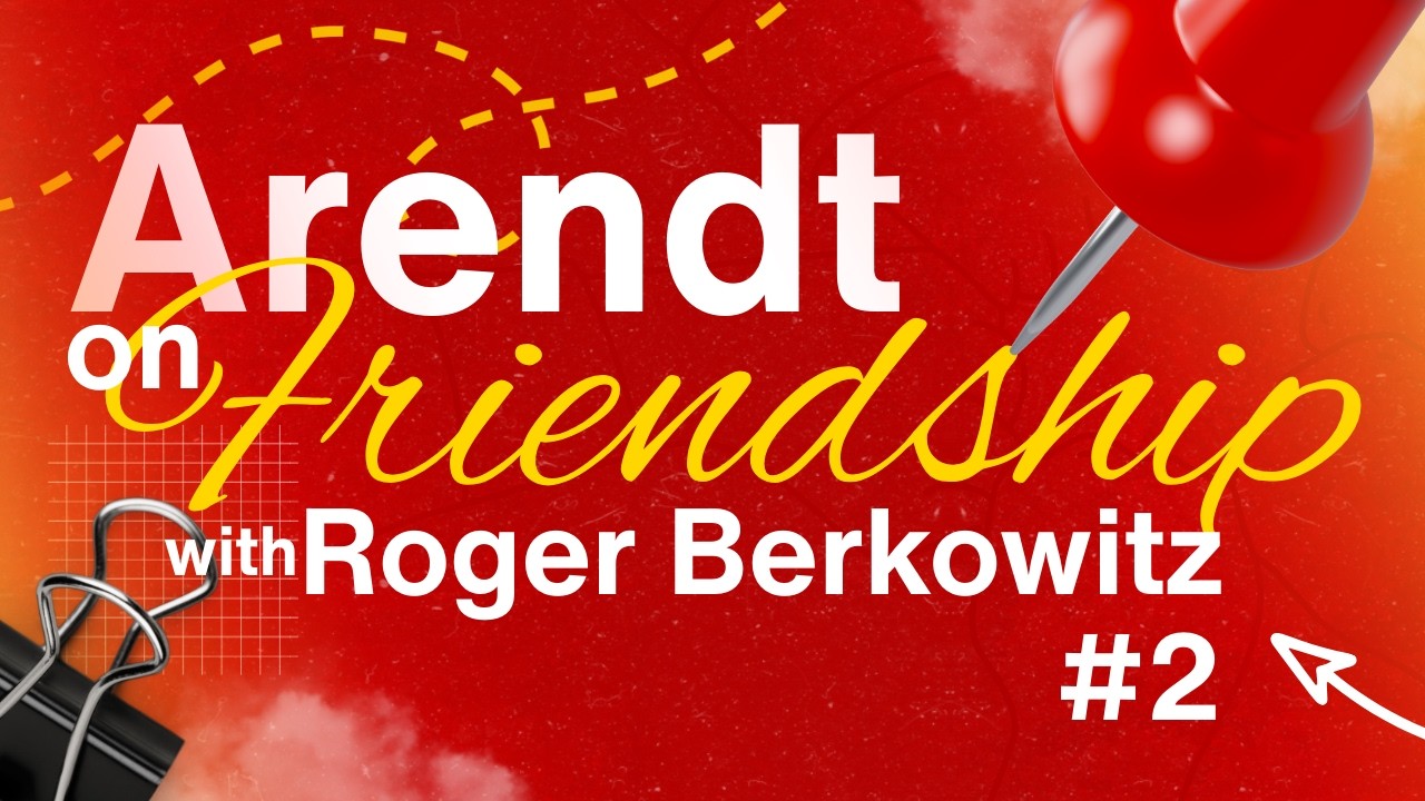 Arendt on Friendship #2 (Socrates) - YouTube