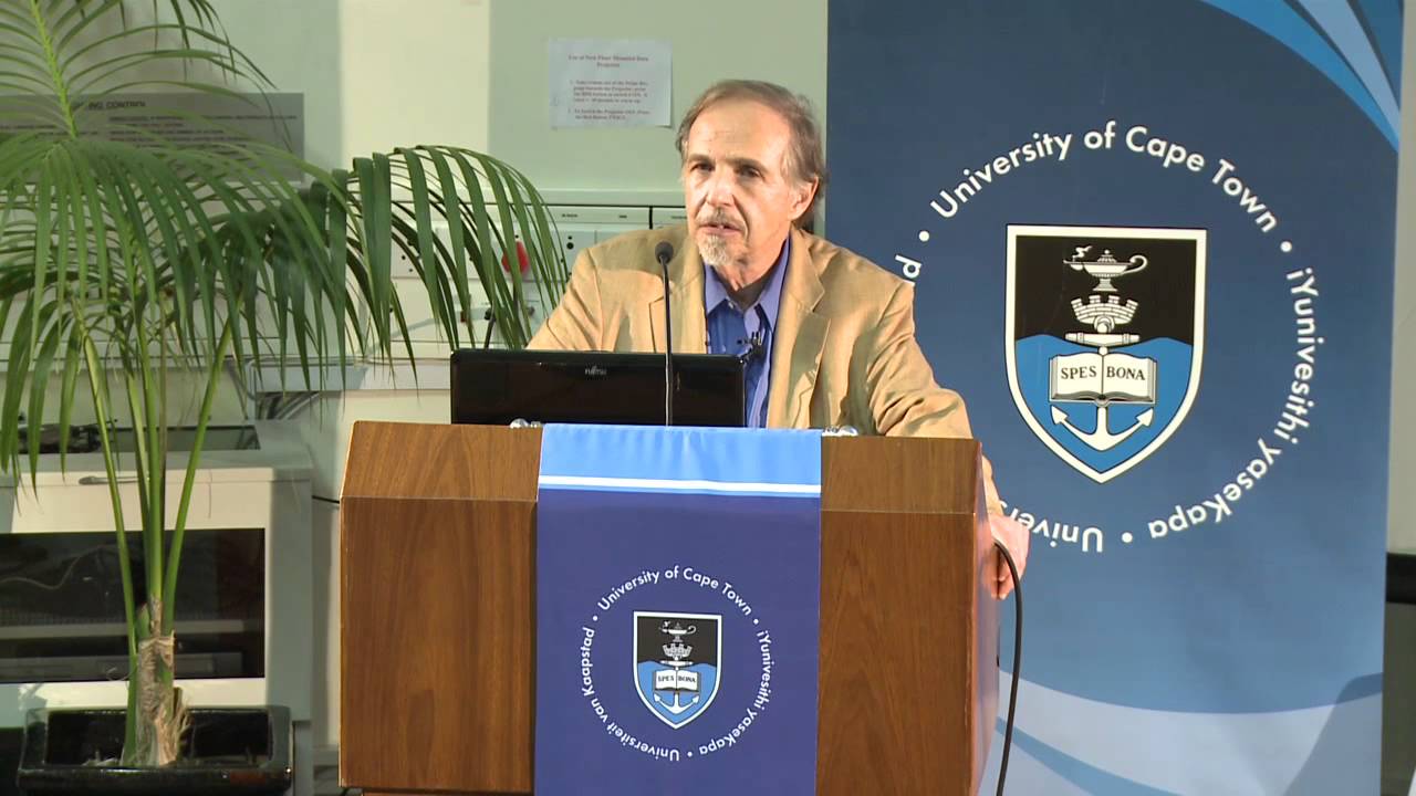Professor Arthur Kleinman speaks at UCT on caregiving and goodness ...