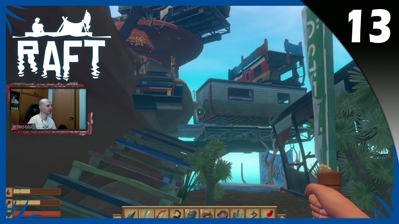 RAFT Gameplay Español - CARAVAN TOWN (PARTE 1) #13 - YouTube