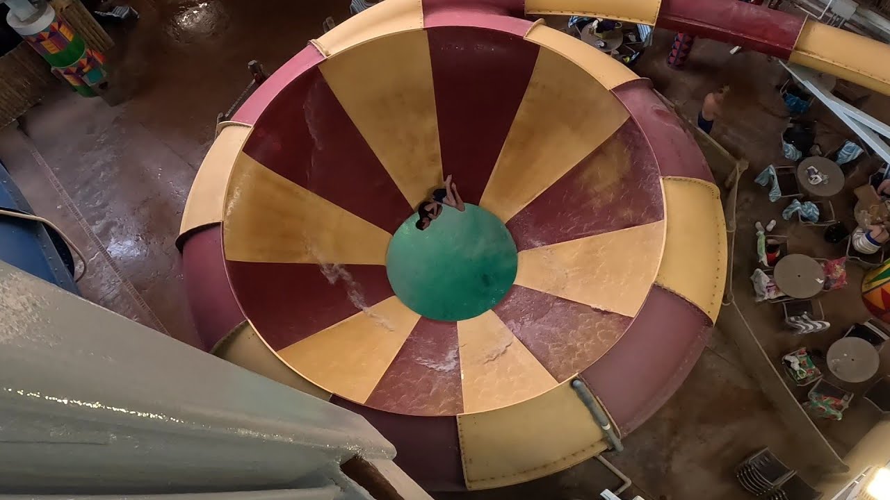 me going down Tanzanian Twister body bowl flush slide at Kalahari ...