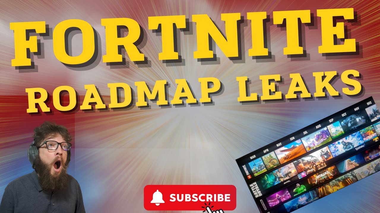 FORTNITE'S 2024 ROAD MAP LEAKED - YouTube
