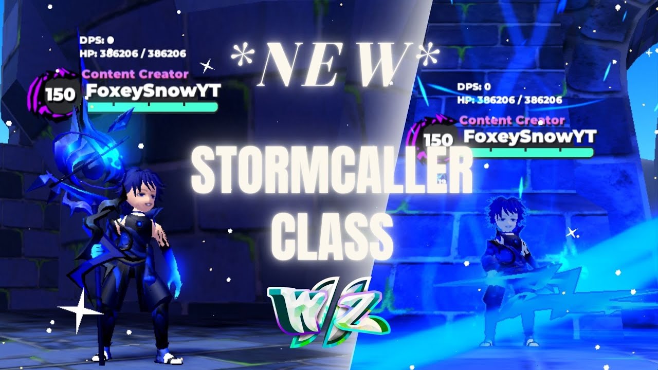 *NEW* STORMCALLER CLASS!!! -World ZERO- (Roblox) - YouTube