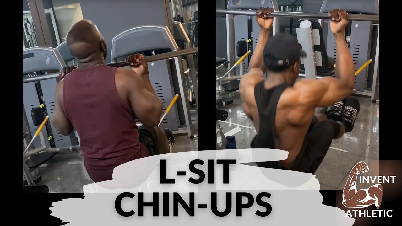 L-SIT CHIN UPS - All Inclusive | @inventathletic - YouTube