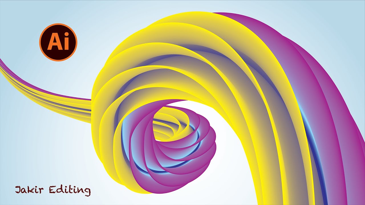 How to create a Beautiful Backgrounds in Adobe Illustrator | New Alpona ...