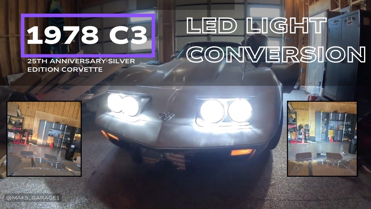 Upgrading The C3's Headlights to LED! - YouTube