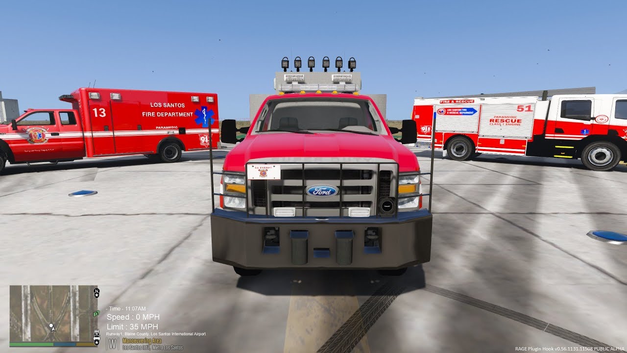 [ELS] LSFD Rescue-Fire-EMS Texture Pack 4.1.0 Showcase [LSPDFR] - YouTube
