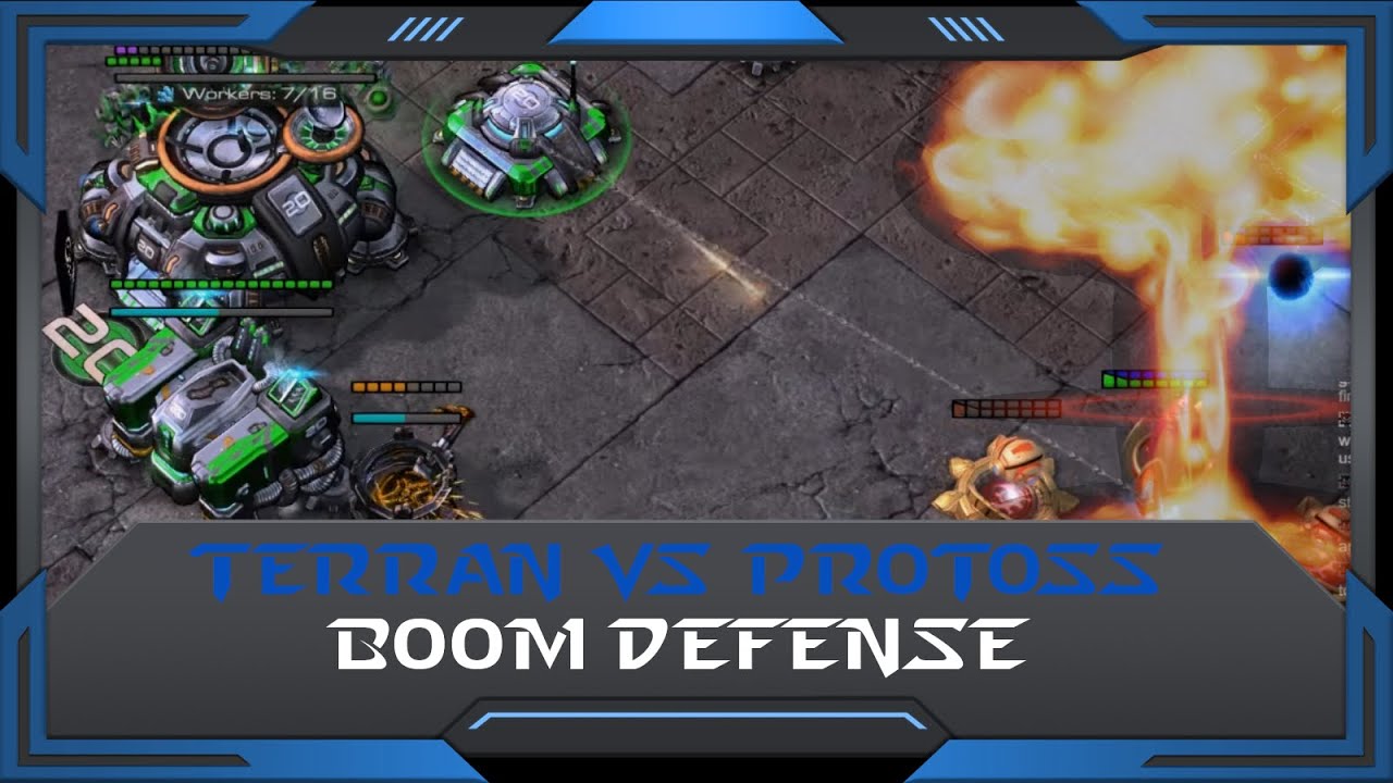 StarCraft 2 (RuFF Highlight): Boom Defense - YouTube