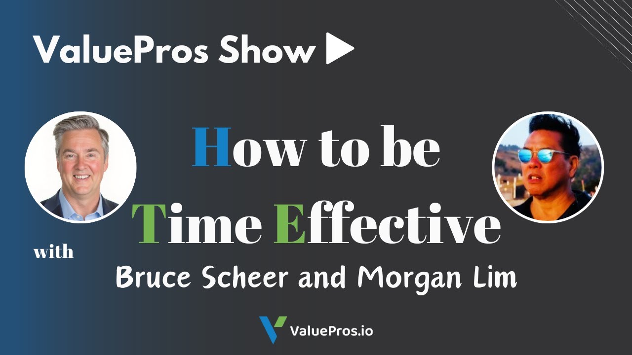 How to be Time Effective with Morgan Lim - YouTube