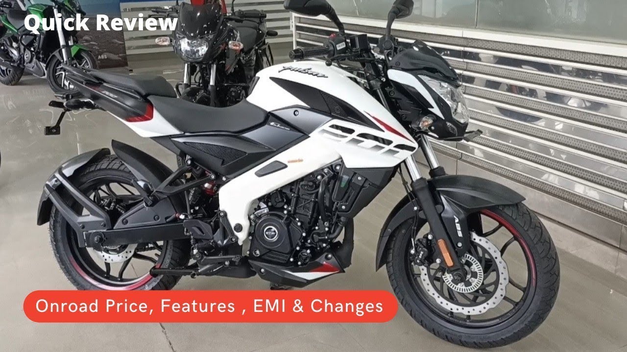 bajaj pulsar NS200 All New Update here #bajajpulsarns200dualabs #ns200 ...