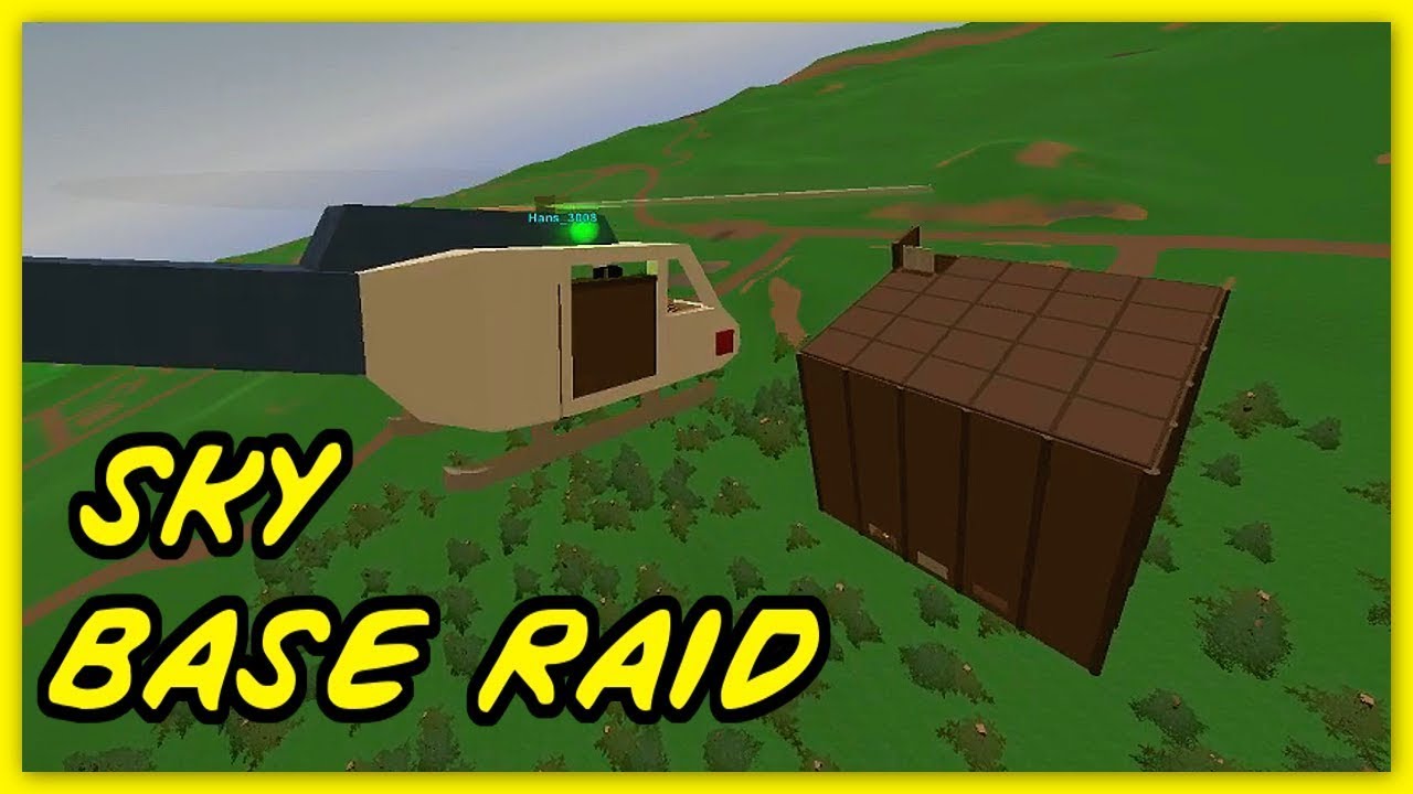 Unturned Türkçe # Sky Base Raid !!! - YouTube