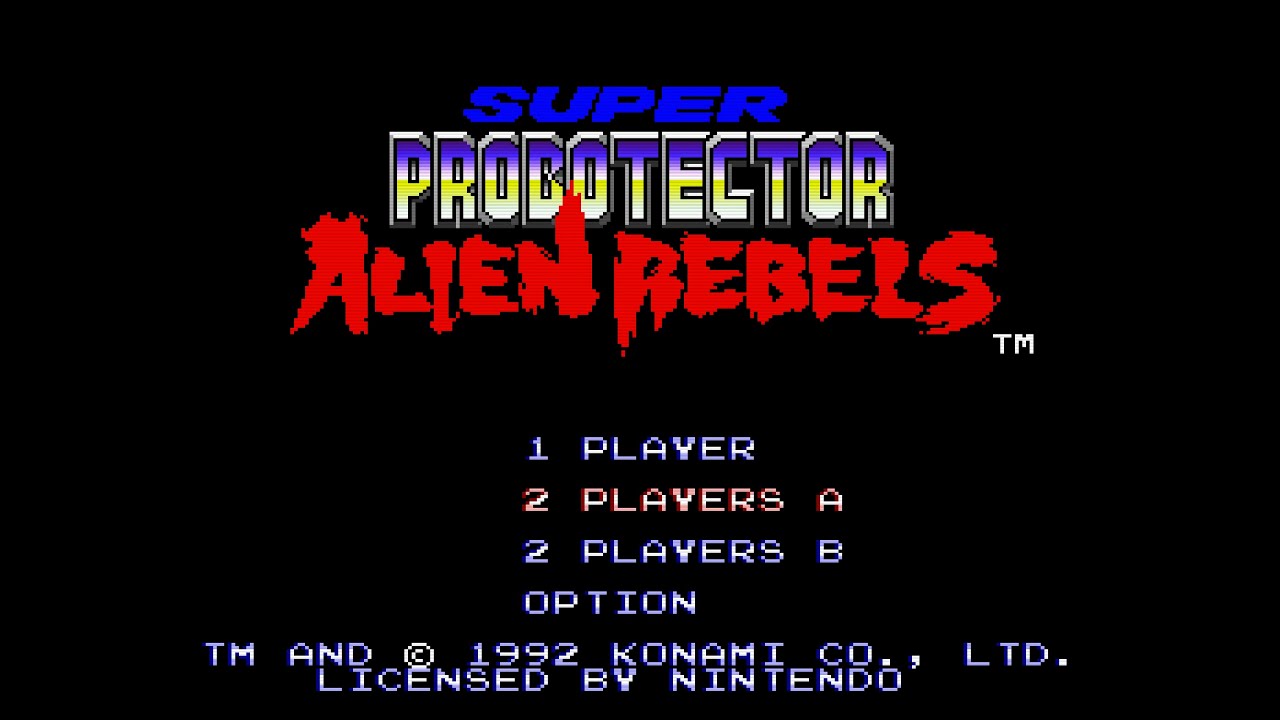 Super Probotector: Alien Rebels (SNES) 【Longplay】 - YouTube
