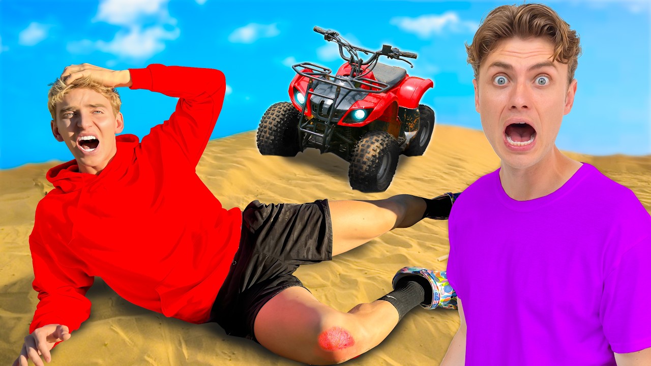 I CRASHED MY 4-Wheeler!! *Flipped* - YouTube