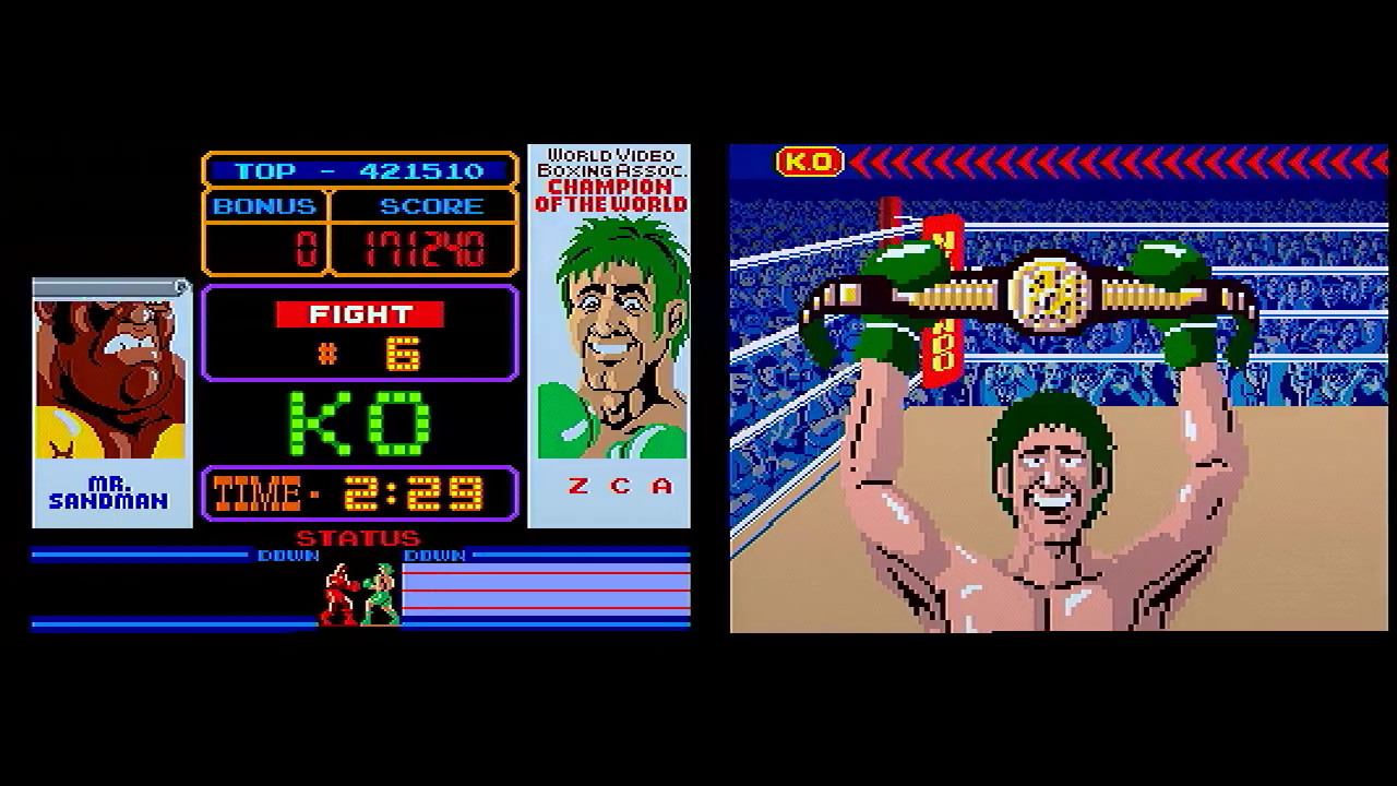 Punch-Out!! (Arcade) - Mr. Sandman 1 [0:31 seconds] - YouTube