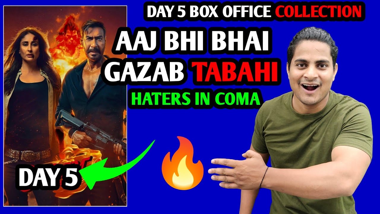 Singham Again Day 5 Final Prediction | Singham Again Tuesday BLAST ...