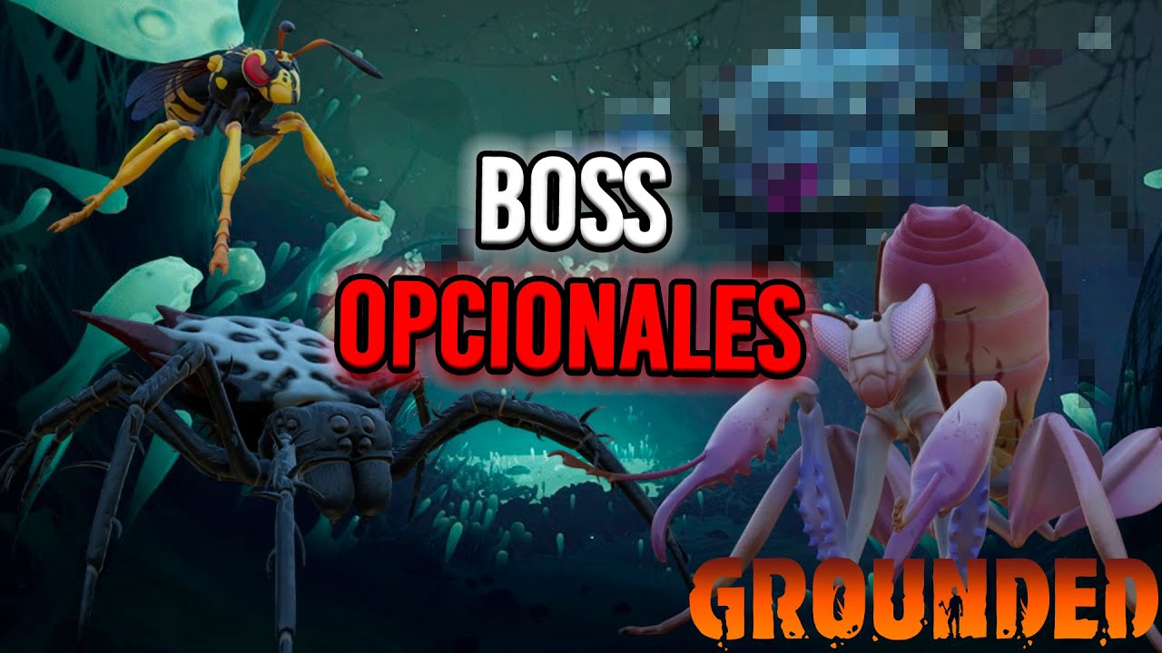 BOSS OPCIONALES de Grounded 😱 | Recetas, Ubicaciones y Peleas - YouTube