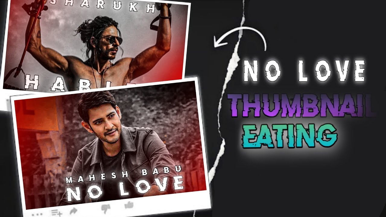 How To Make No Love Edit Thumbnail No Love Thumbnail Editing Keyse Kare ...