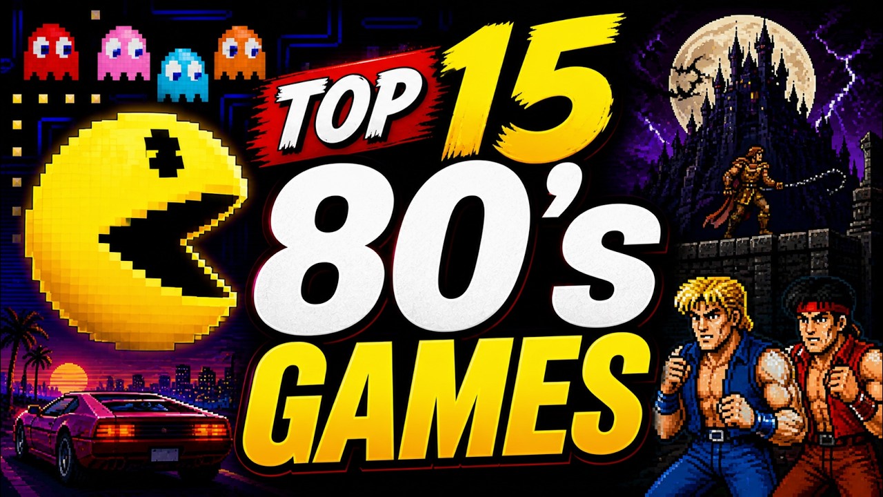 15 Best 80s Retro Games of All Time - My Top List - YouTube