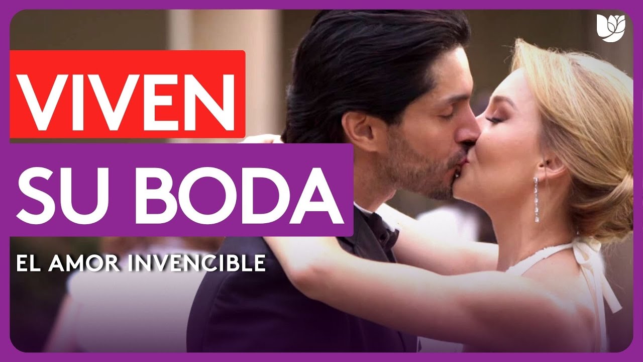 El Amor Invencible | Leona se casa con Gael - YouTube