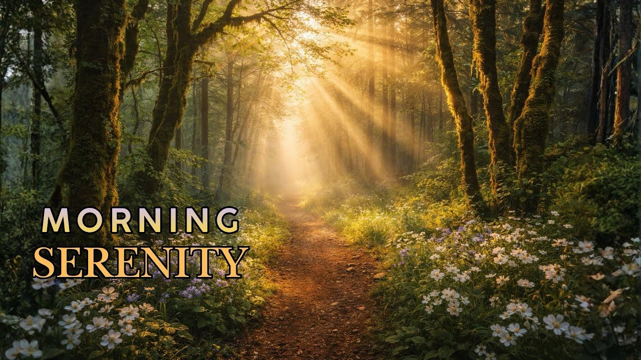 The First Light... | Quiet Spring Morning, Forest Path & Piano for ...