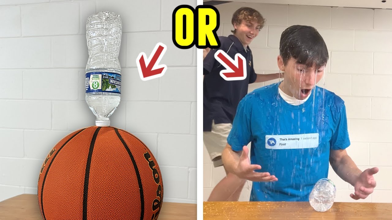 Trick Shot or Balloon Pop! - YouTube