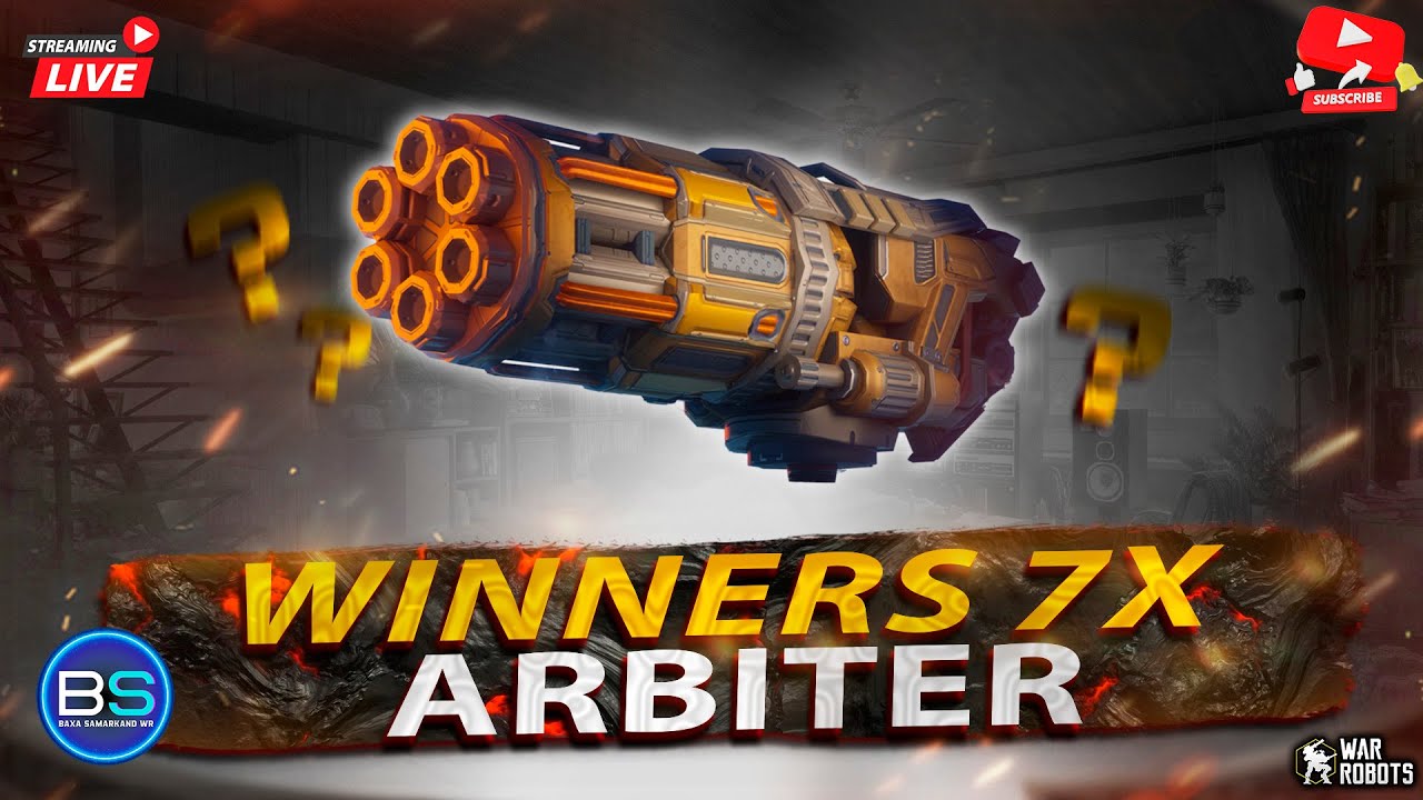 WINNERS 7x Titan Weapons Arbiter War Robots #warrobots #варроботс # ...