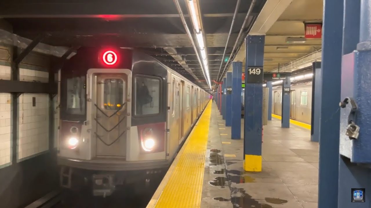 R62A/R142A 6 Trains Begin At 149th Street Grand Concourse With R142 4 ...