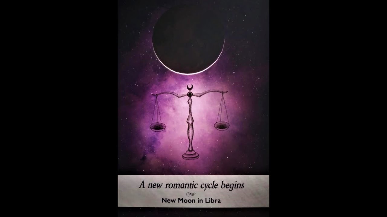 *MOON ORACLE CARDS-ΝΕΑ ΣΕΛΗΝΗ ΣΤΟΝ ΖΥΓΟ - YouTube