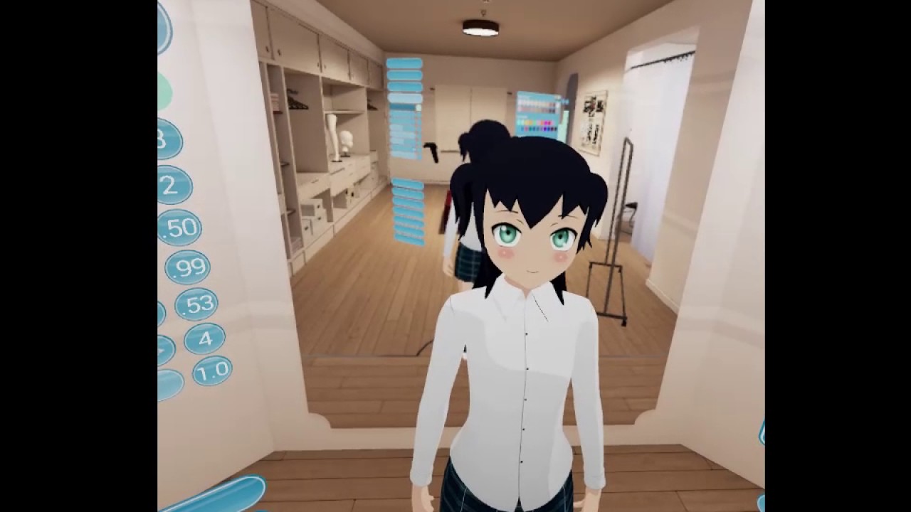 Virtual Novel Character Creator Demo - YouTube