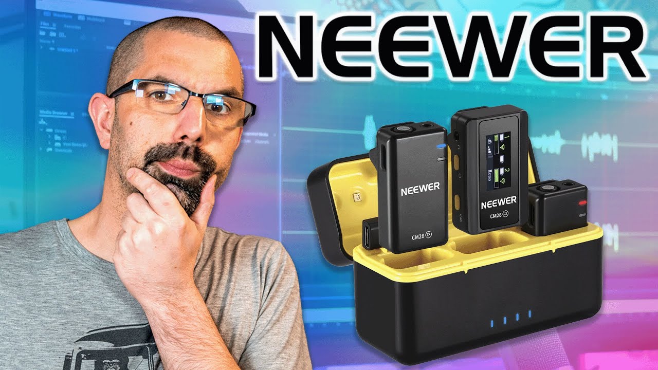 NEEWER CM28 - Unboxing et test du micro sans fil - YouTube
