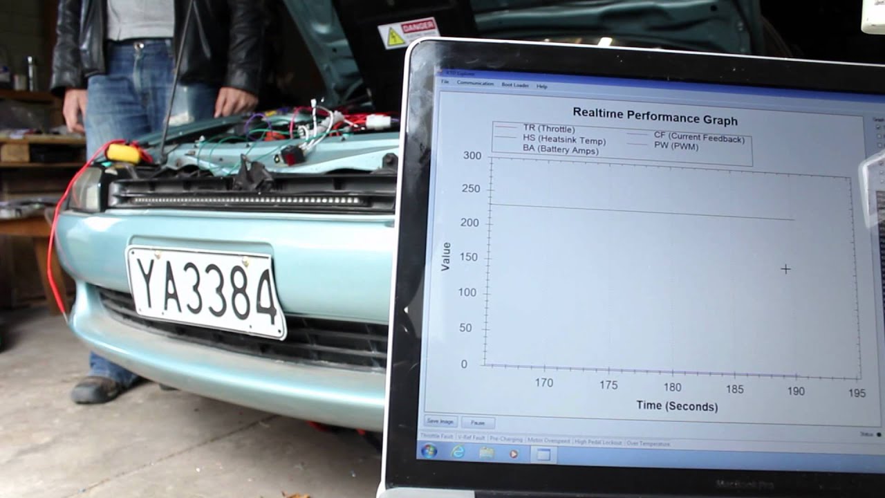 EV Builders Open Revolt Controller Test - YouTube