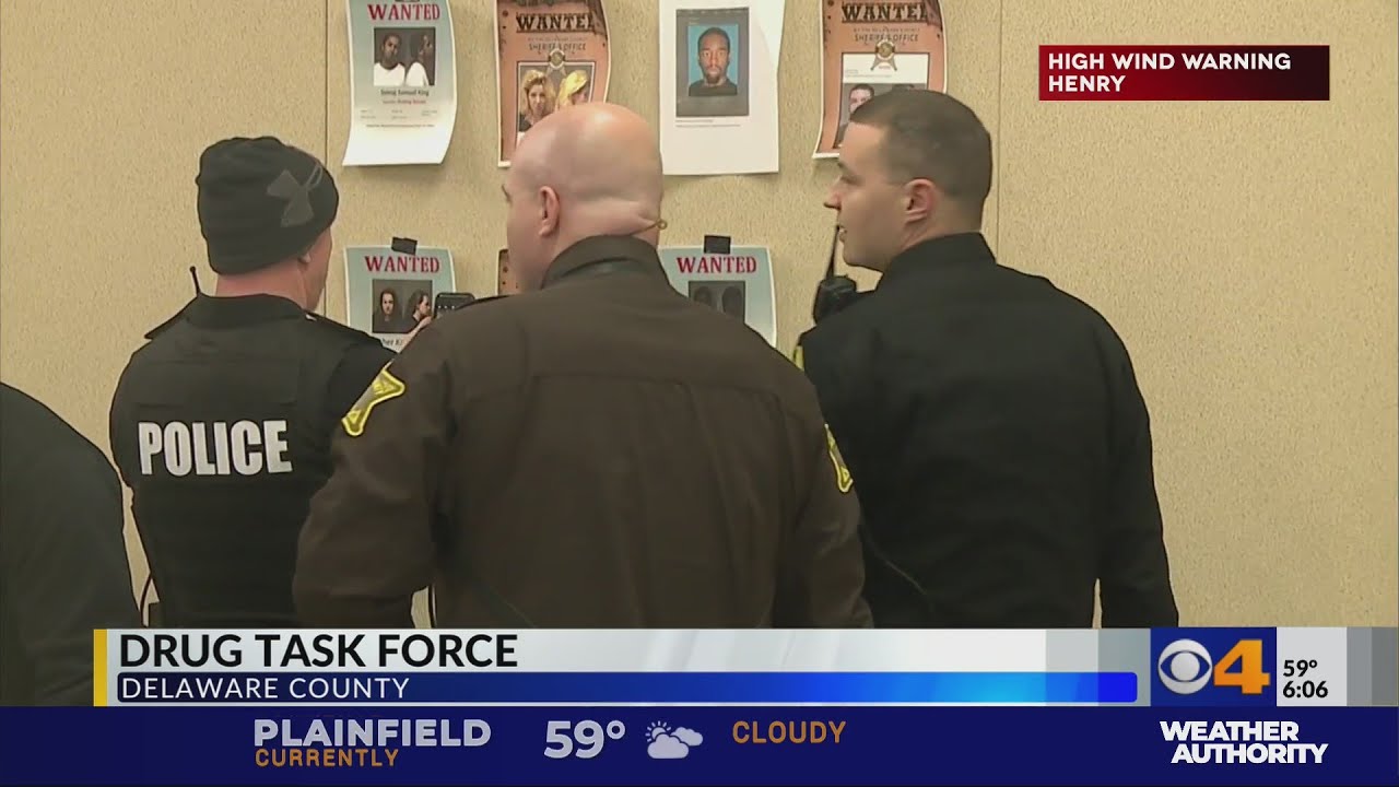 Delaware County, Muncie PD reunite for drug task force - YouTube