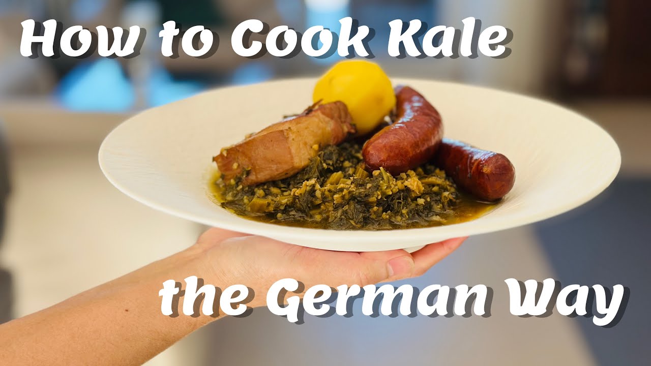 How to Cook Kale the German Way · Ich koche Grünkohl! - YouTube