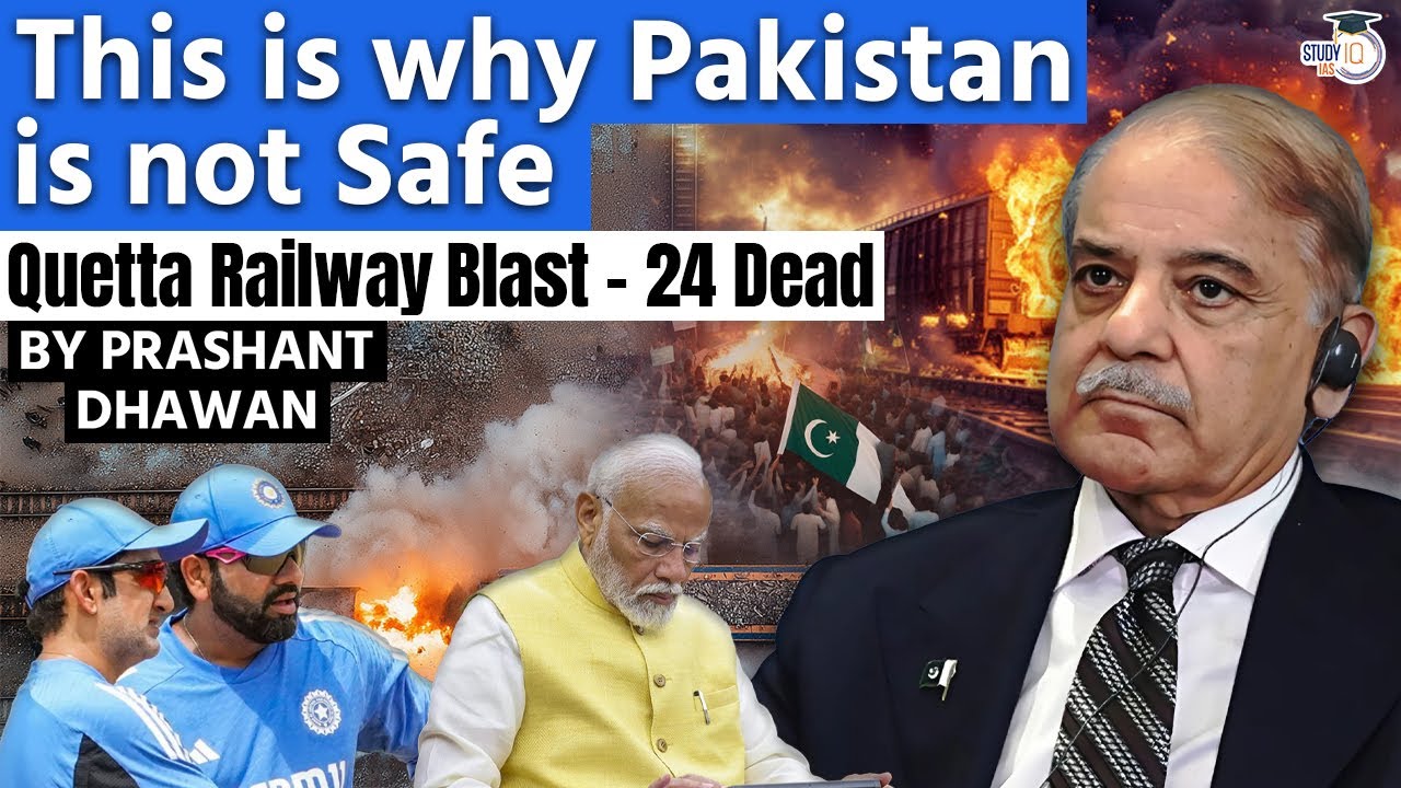 Huge Attack on Pakistani Railway Station by Balochistan Liberation Army ...