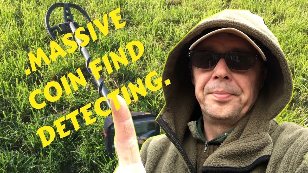 Metal Detecting Finds Uk. Massive Coin find. The First Of 2019 - YouTube