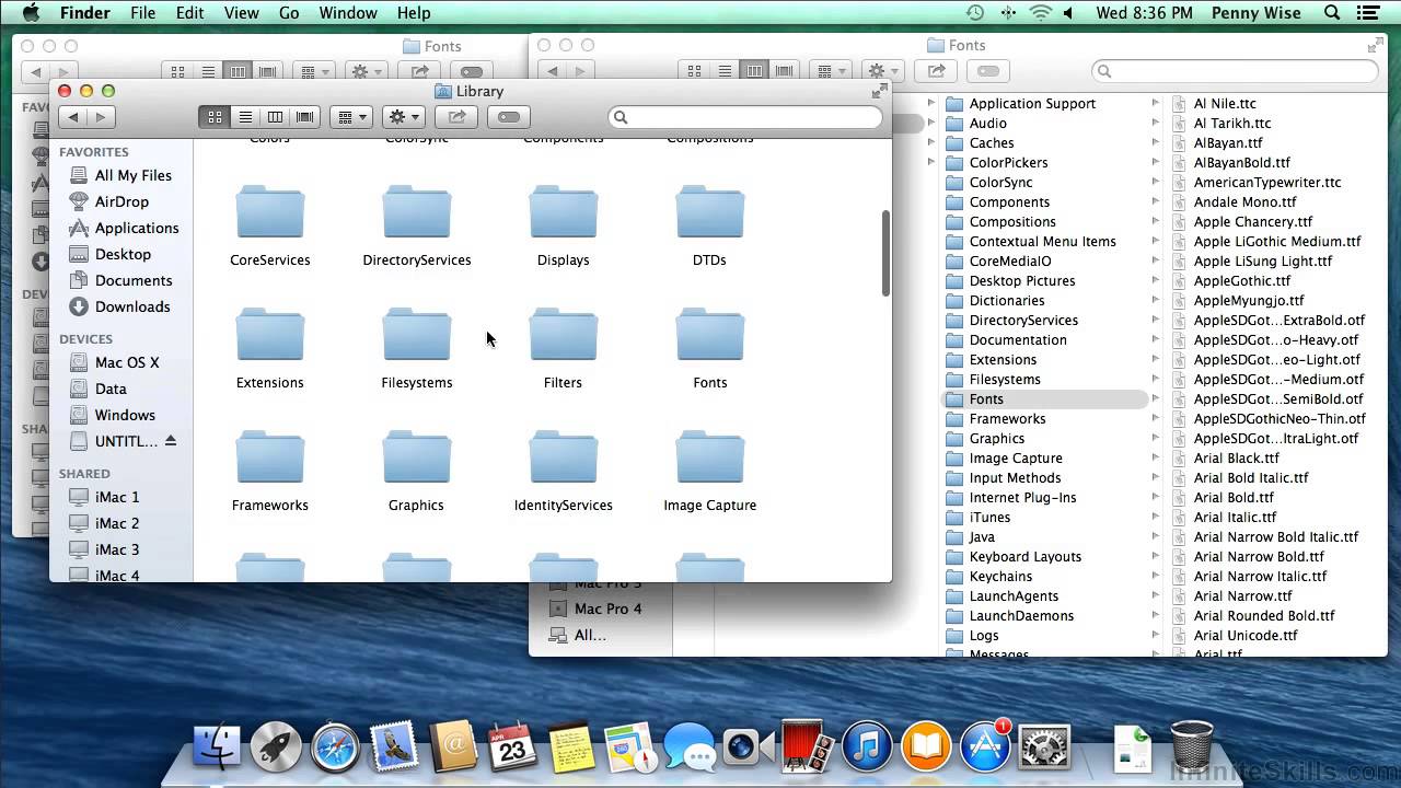 OS X - Beyond the Basics Tutorial | Understanding Multiple Libraries ...