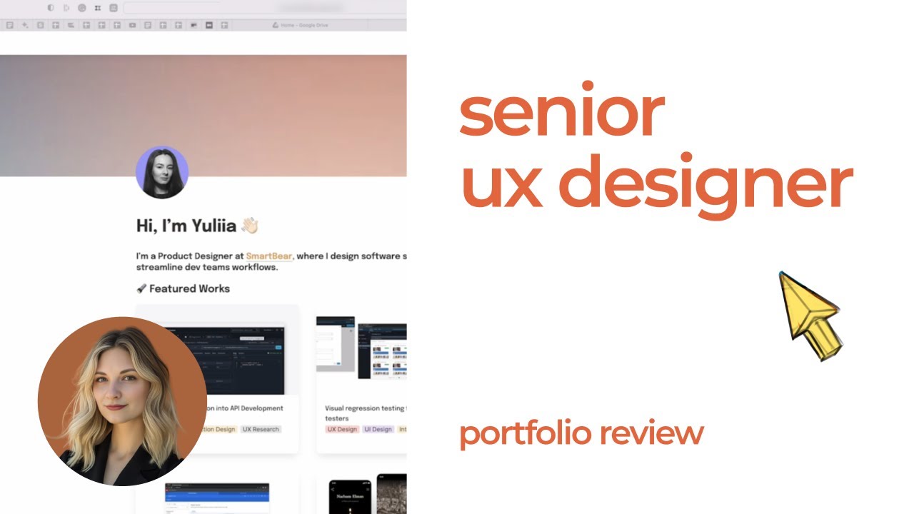Senior UX Designer (SaaS) | Портфоліо ревью №3 - YouTube