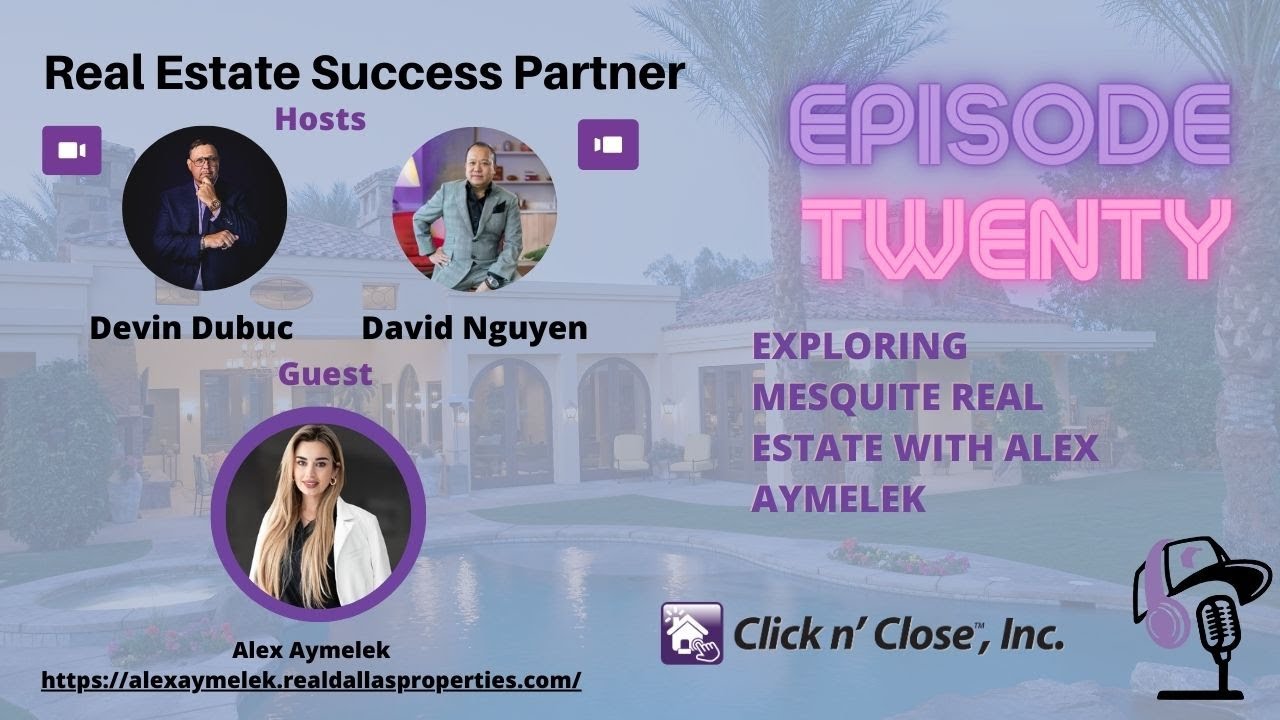 S2 Episode 20: Exploring Mesquite Real Estate with Alex Aymelek - YouTube