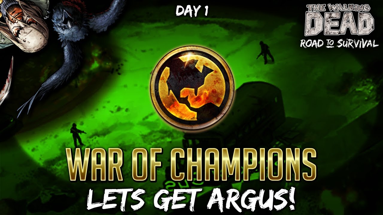 War of Champions, Day 1! TWD RTS War Stream - The Walking Dead: Road to ...