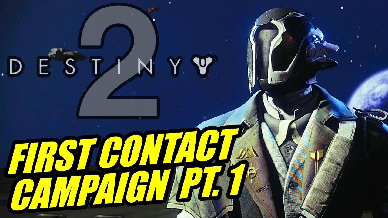 DESTINY 2 Let's Play "FIRST CONTACT" PT.1 [PS5] LightFall Campaign ...
