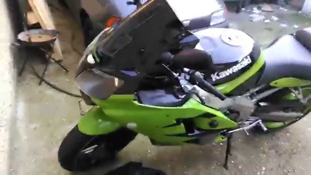 Kawasaki ZX6R 2001 (J2) - YouTube
