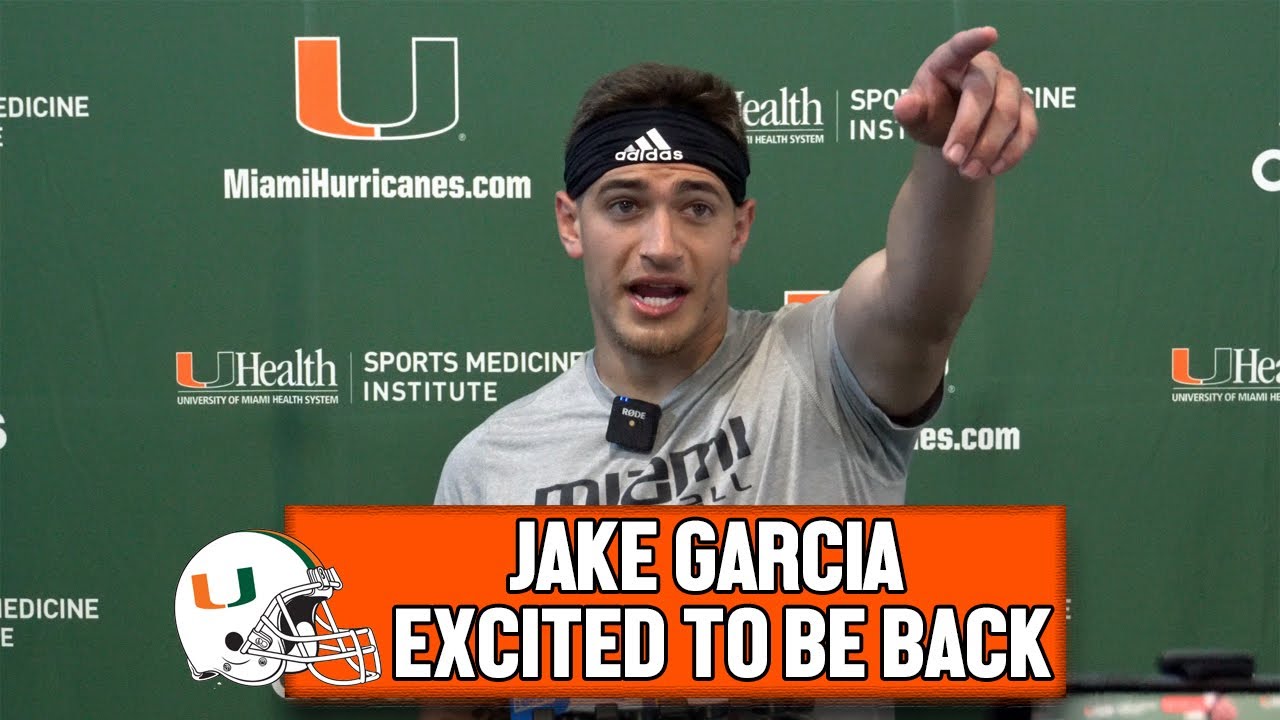 QB Jake Garcia Looks Back on Injury & Addresses Future | "Miami is Home ...