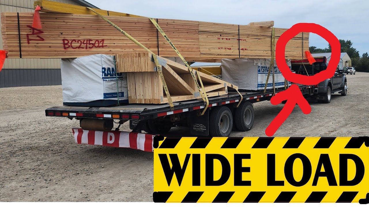 Trucking Vlog 1: Picking up WIDE Load PART 1 - YouTube