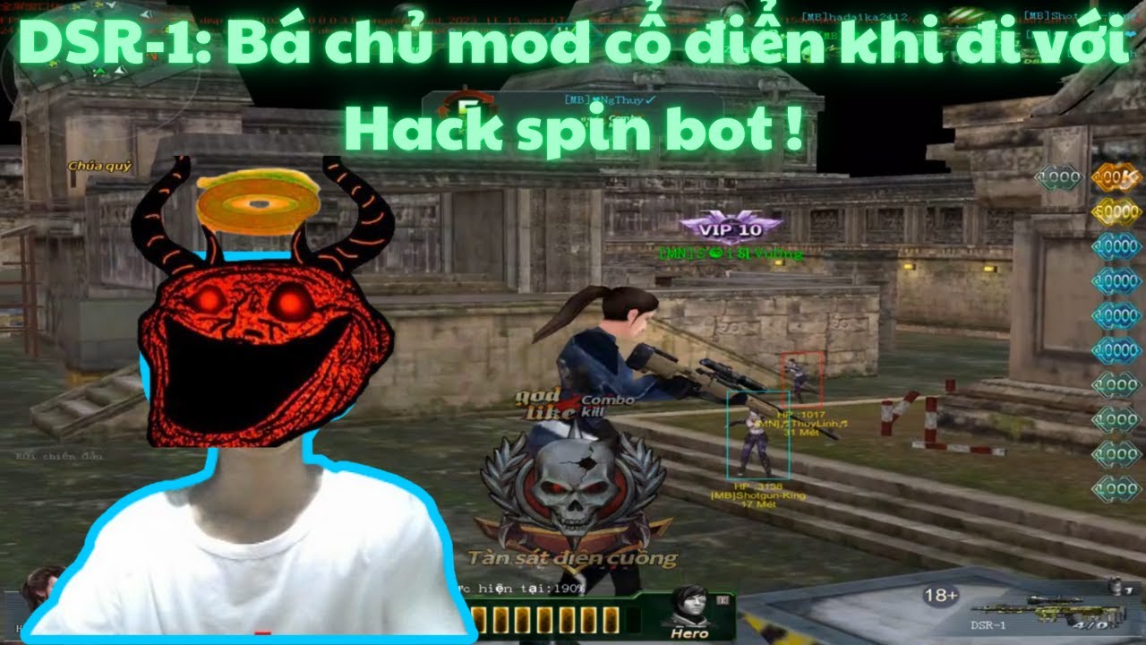 Hack truy kích 2025, DSR-1 đại náo mod cổ điển khiến người chơi khóc tiếng Hy Lạp cực phê 😍😎🐎🐈🐕 ...