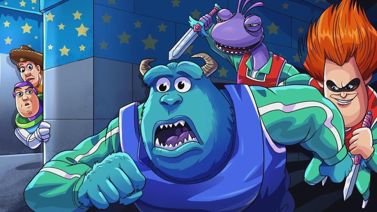 ¿Qué personaje de Pixar ganaría el Juego del Calamar? - YouTube