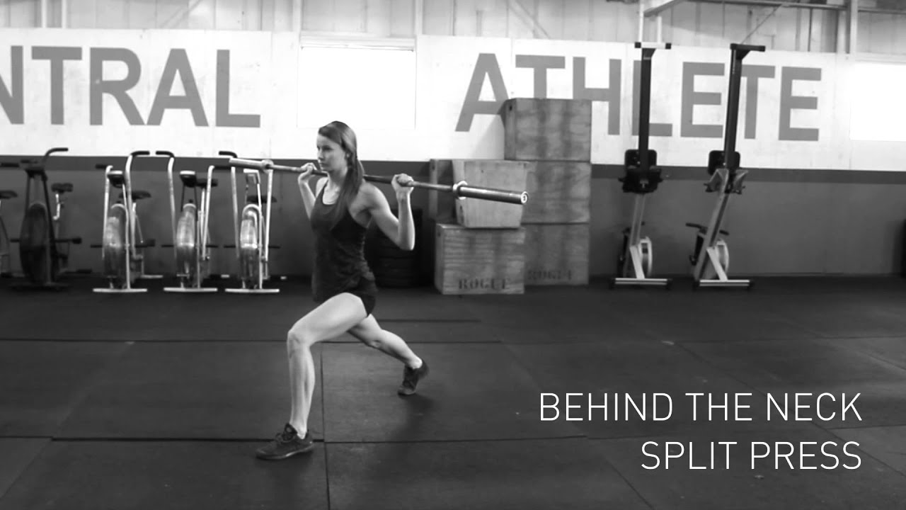 Behind the Neck Split Press - YouTube