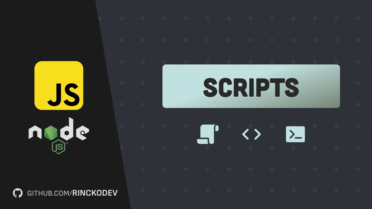 Scripts 20 Curso De Javascript Em Nodejs Youtube